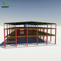 China Multi-story Prefabricated Steel Structure Warehouse Building Construction Metal Warehouse Shed Storage With Q355b Q235b for sale