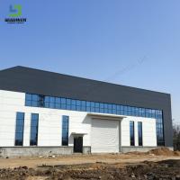 China Modern Steel Building Factory Light Industrial Steel Structure Building Warehouse Structural Steel Workshop Sliding  Door for sale
