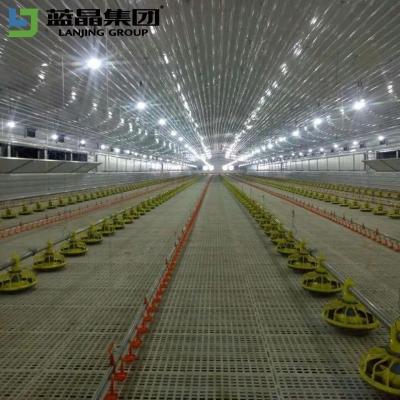 China Customized Design Steel Structure Poultry House Prepainted Steel Sandwich Panel for sale
