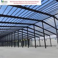 China Q235 Steel Structure Poultry House Corrugated Color Steel Sheet Bolted Connection for sale