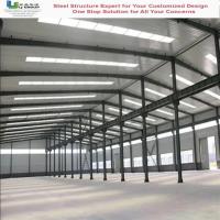 China Q355B Prefabricated Steel Structure Warehouse with Galvanized Frame for sale