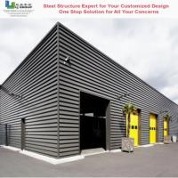 China Structural Analysis Commercial Metal Buildings Rock Wool Panel Windproof for sale