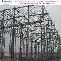 China Prefabricated Steel Structure Building with Galvanized Frame for sale