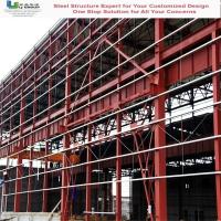 China 3D Modeling Design Commercial Steel Building Bolted Welded Connection for sale