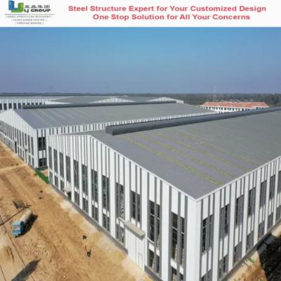China Q355b Q235b Commercial Steel Structures Sandwich Panel Quick Assembly for sale