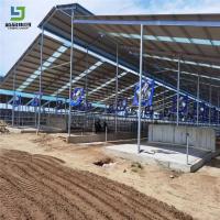 China Prefabricated Customized Barn Chicken House Cow Shed Pig Farm One-Stop Service Chicken Poultry Farm House Cow Barn Shed for sale