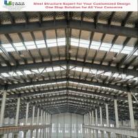 China Hot-Rolled Steel Q355b Q235b Light Weight Pre-Engineering Prefabricated Steel Structure Frame Building For Storage And Logistics for sale