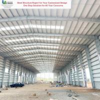 China Customized Steel Structure Workshop Storage Workshop Warehouse Pre-Engineered Large Span Prefabricated Prefab Using Hot-Rolled Steel for sale
