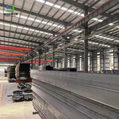 China Metal Storage Prefab Steel Structure Warehouse Workshop / Plant Frame Steel Buildings / Prefabricated Hangar for sale