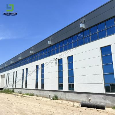 China Customized Prefabricated Pole Barn Kits Building Steel Structure Warehouse Farm Shed For Environmentally Friendly Farming for sale