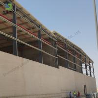 China Fast Installation Of Customizable Steel Structure Warehouse Buildings On Platform For Workshops And Plants for sale
