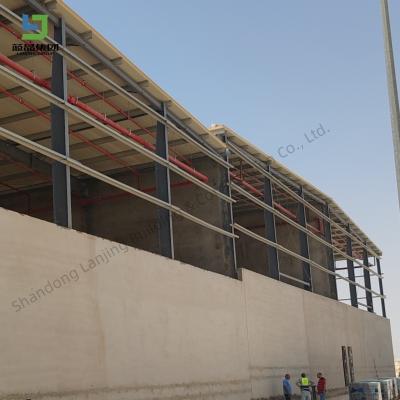 China Fast Installation Of Customizable Steel Structure Warehouse Buildings On Platform For Workshops And Plants for sale