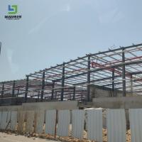 China Prefabricated Construction Steel Structure Space Frame Warehouse Workshop Buildings With Q355b Q235b And 500t/M for sale