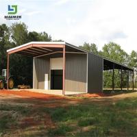 China Lightweight Prefabricated Steel Structure Workshop with Corrosion Resistance for sale