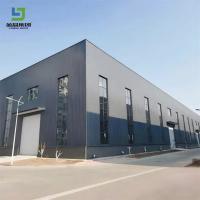 China Prefab Steel Workshop Building Light Weight Corrosion Resistant for sale