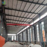 China Prefabricated Steel Structure Warehouse Building with H Steel Frame for sale