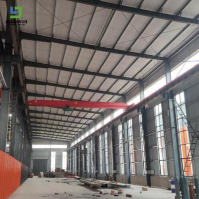China Prefabricated Steel Structure Warehouse Building with H Steel Frame for sale