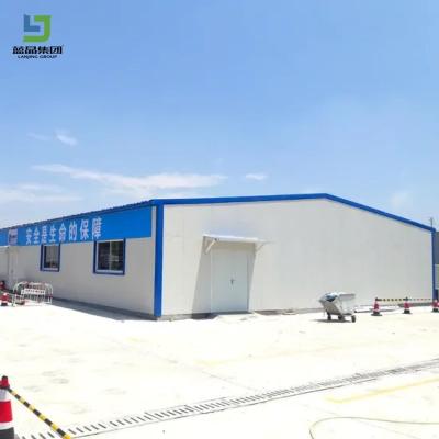China Prefabricated Steel Structure Workshop with Corrosion Resistance for sale