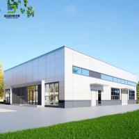 China Custom Steel Structure Warehouse Building with Sandwich Panels for sale