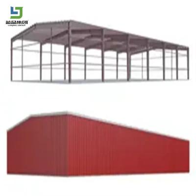 China Economic Prefabricated Workshop Prefab Steel Structure Farm Storage Warehouse Metal Building for sale