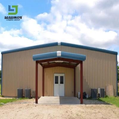 China Factory Metal Space Frame Building Steel Structure Prefab Warehouse Commercial Prefabricated for sale