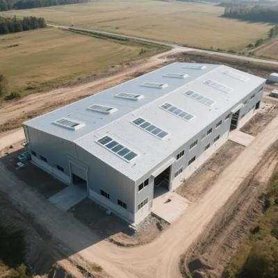 China Prefabricated Metal Steel Structure Poultry Shed Warehouse Factory Workshop for sale