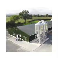 China Steel Poultry Farm Building Broiler Layer Hens Chicken Steel Structure House for sale