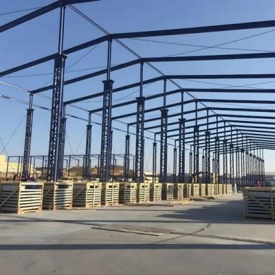 China Customizable Steel Warehouse Solutions with Diverse Paint Options for sale