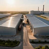 China Q235 Customized Prefabricated Prefab Steel Structure Warehouse for Agricultural Farming and Grain Storage for sale
