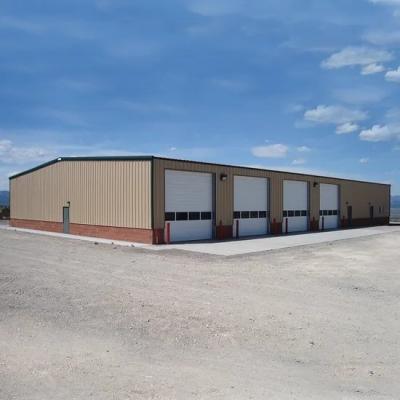 China Build Steel Workshop Engineered High Rise Large Span Proof Prefab Steel Structure Warehouse for sale