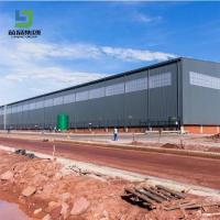 China Steel Structure Building Construction Prefabricated Warehouse/Industrial Fabricated Workshop/Prefab Office/Farm Metal Shed for Storage for sale