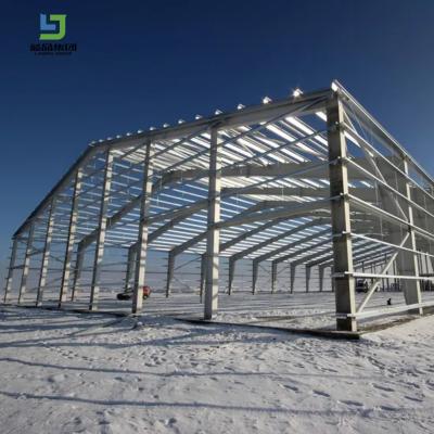 China Pre-Engineered Long Span Industrial Construction Building Prefabaricated Steel Structure Warehouse for sale