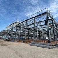 China Light Metal Building Construction Gable Frame Prefabricated Industrial Steel Structure Warehouse for sale