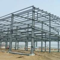 China Prefabricated Big Span Galvanized Hot Dipped Galvanized Light Steel Structure Metal Plants Workshop for sale