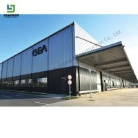 China Prefabricated Steel Structure building Warehouse Workshop Plants factory Custom Low-Cost Roof Shed for Prefabricated Steel-Frame Metal Warehouse with Easy Assembly for sale