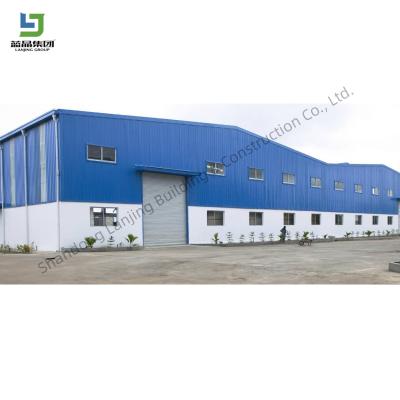 China Prefabricated Wholesale Cheap Small Customized Prefab Metal Workshop Light Industrial Steel Structure Warehouse Structural Steel Workshop for sale