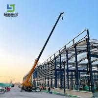 China Prefabricated Steel Frame Construction Steel Barn Industrial Sheds Warehouses for sale