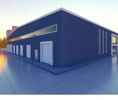 China Prefabricated Steel Warehouse and Workshop and Hangar Steel Structure Factory Price for sale