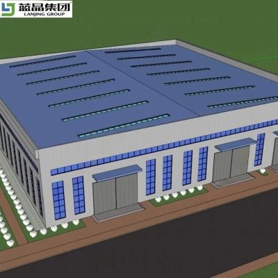 China Heavy Steel Structure Frame Construction Storage Kits Shed Workshop Price Prefab Metal Building Hangar Light Steel Structure Warehouse for sale