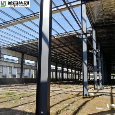 China Light Steel Frame Construction Workshop Prefabricated Steel Warehouse for sale