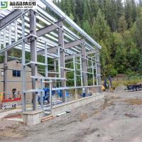 China Low Cost Prefabricated House Steel Frame Galvanized Building Material Workshop Warehouse for sale