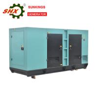 China Soundproof 220V Industrial Generator with Volvo Diesel Engine - 8 Hour Fuel Tank & Stamford Alternator for sale