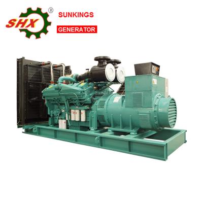 China Cummins 1000KVA Standby Diesel Generator with 800KW Output and 1600L Fuel Tank Capacity for sale
