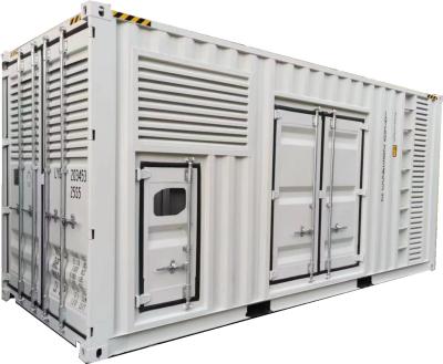 China SHX Auto Smart Mega Silent Generator 1000kw Diesel Genset with 1100KW Standby Power for Hotel Applications for sale