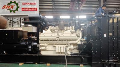 China 2MW Cummins Diesel Generator 4.16kV with QSK60-G4 Engine and 210g/kW·h Fuel Consumption for sale