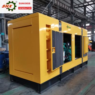 China 500kVA Cummins Diesel Generator 1500 RPM Water-Cooled 3-Phase Power Plant with 400kW Output for sale