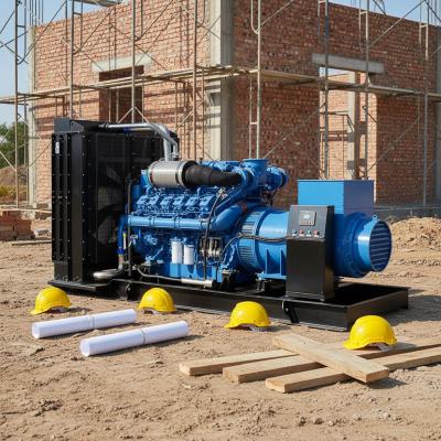 China Natural Gas Generator 500kw 625kw 800kw 1000kw Gas Generator for Power Plant for sale