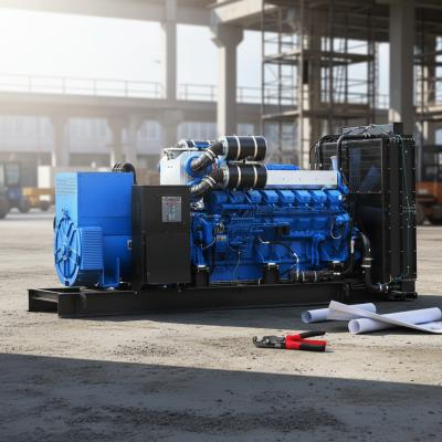 China Natural Gas Open Frame  Generator 400kw 500kva lpg Generator for Power Plant for Industrial Building for  Factory Price for sale