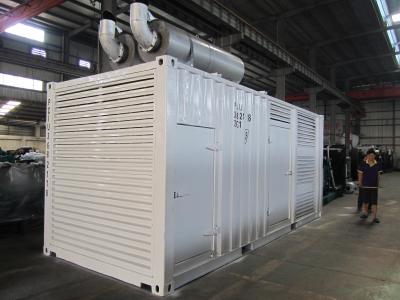 China SHX 1000kW 3-Phase Diesel Generator with ISO8528 G3 Compliance | 1100kW Standby Power for Construction for sale