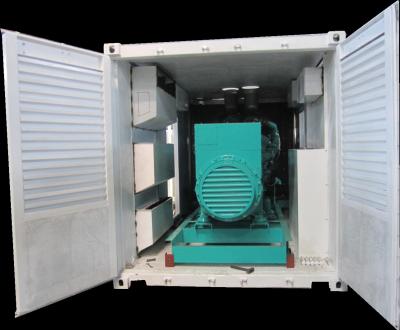 China SHX 1000kW Container Diesel Generator Set - 1250kVA Prime Power, 400/230V 3-Phase Water Cooled Silent Design for sale